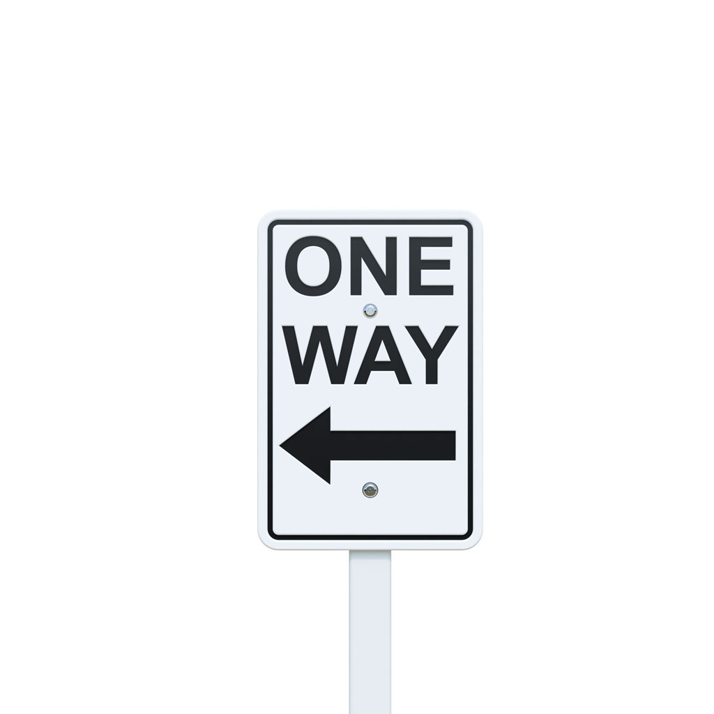 Sign – One Way Left - ForPark